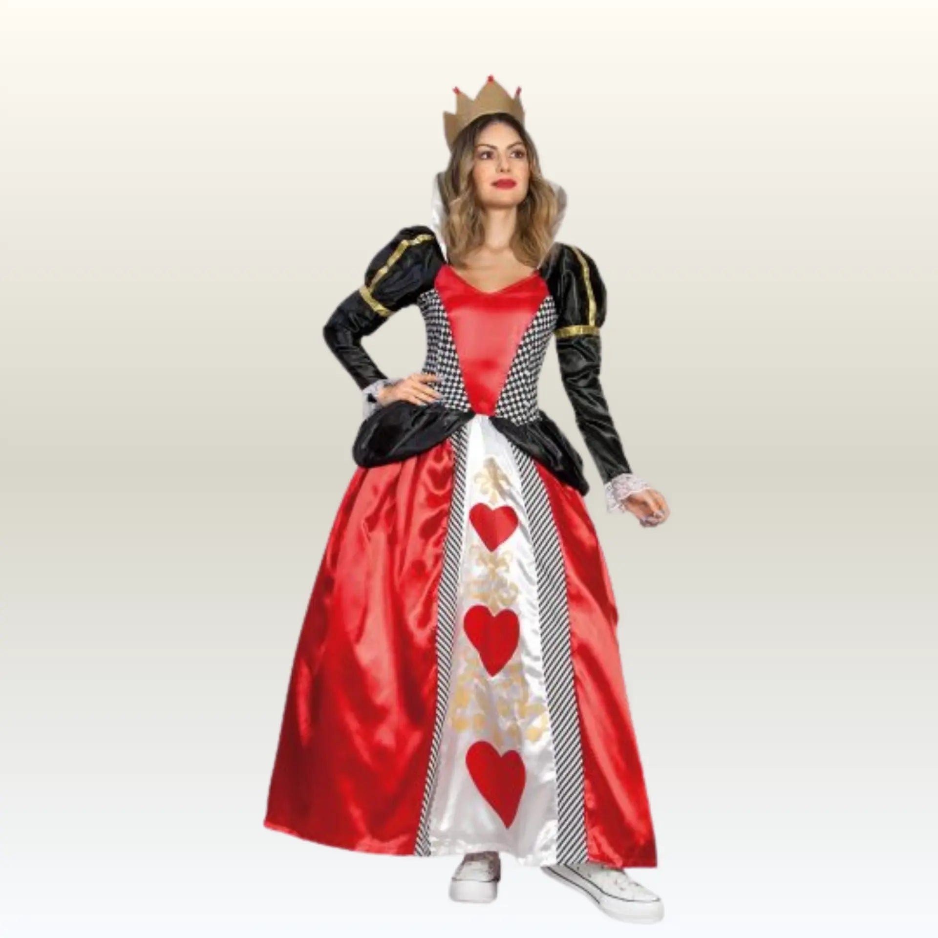 Reina de corazones largo – Bromas y disfraces